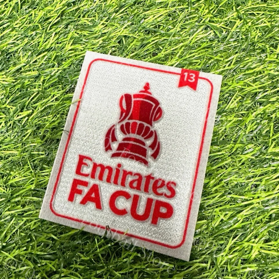 《Official Printing & Patches》 英格蘭足總盃章13次冠軍衛冕章｜2024-25曼聯適用｜FA Cup Patch ...