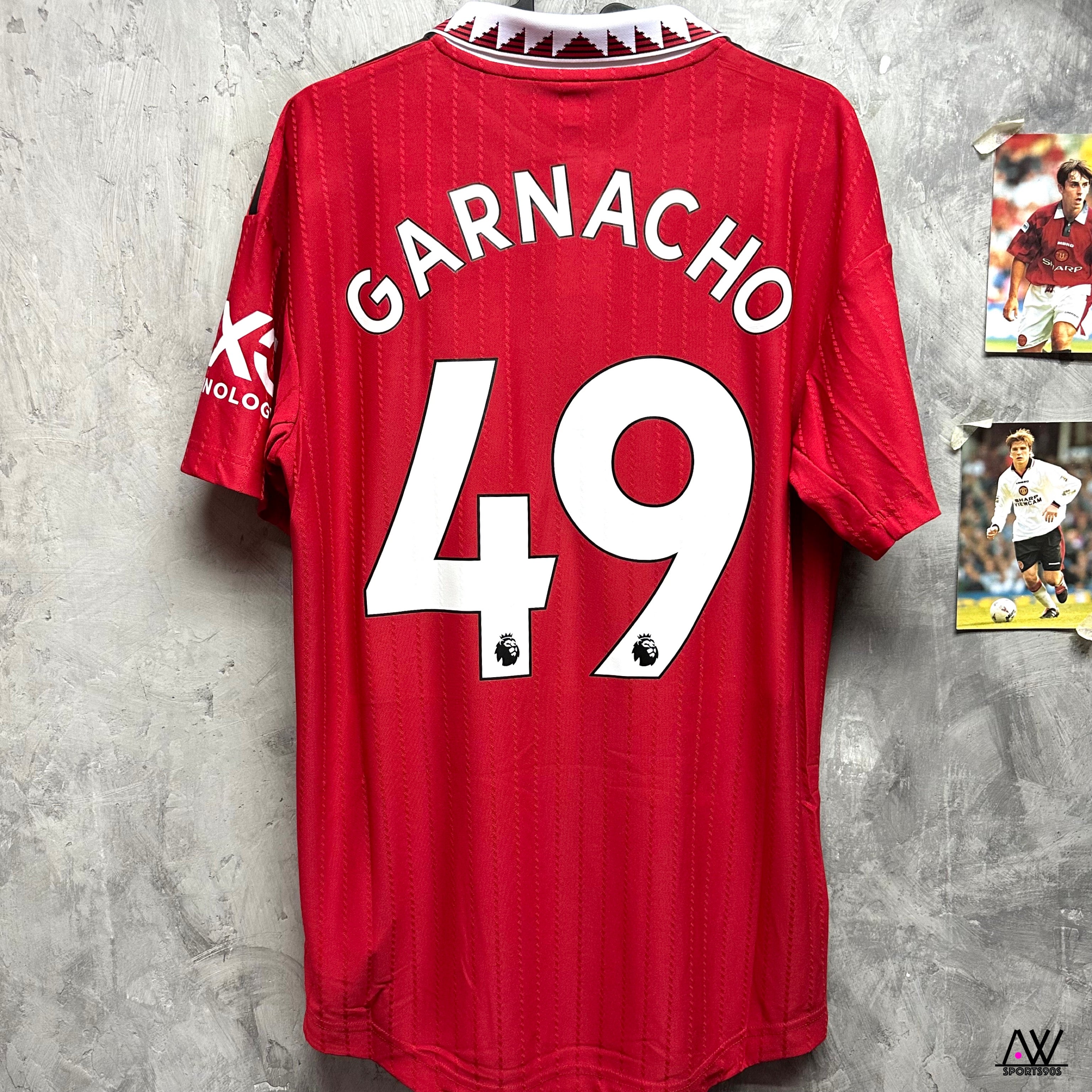 2022-23 Manchester United | Home | Locker Room Player Edition | With O ...